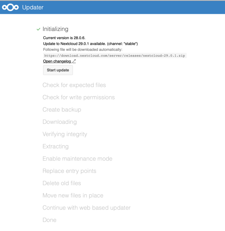 Xserver で Nextcloud アップデートのエラーと警告に対処2 – DigitalBoo